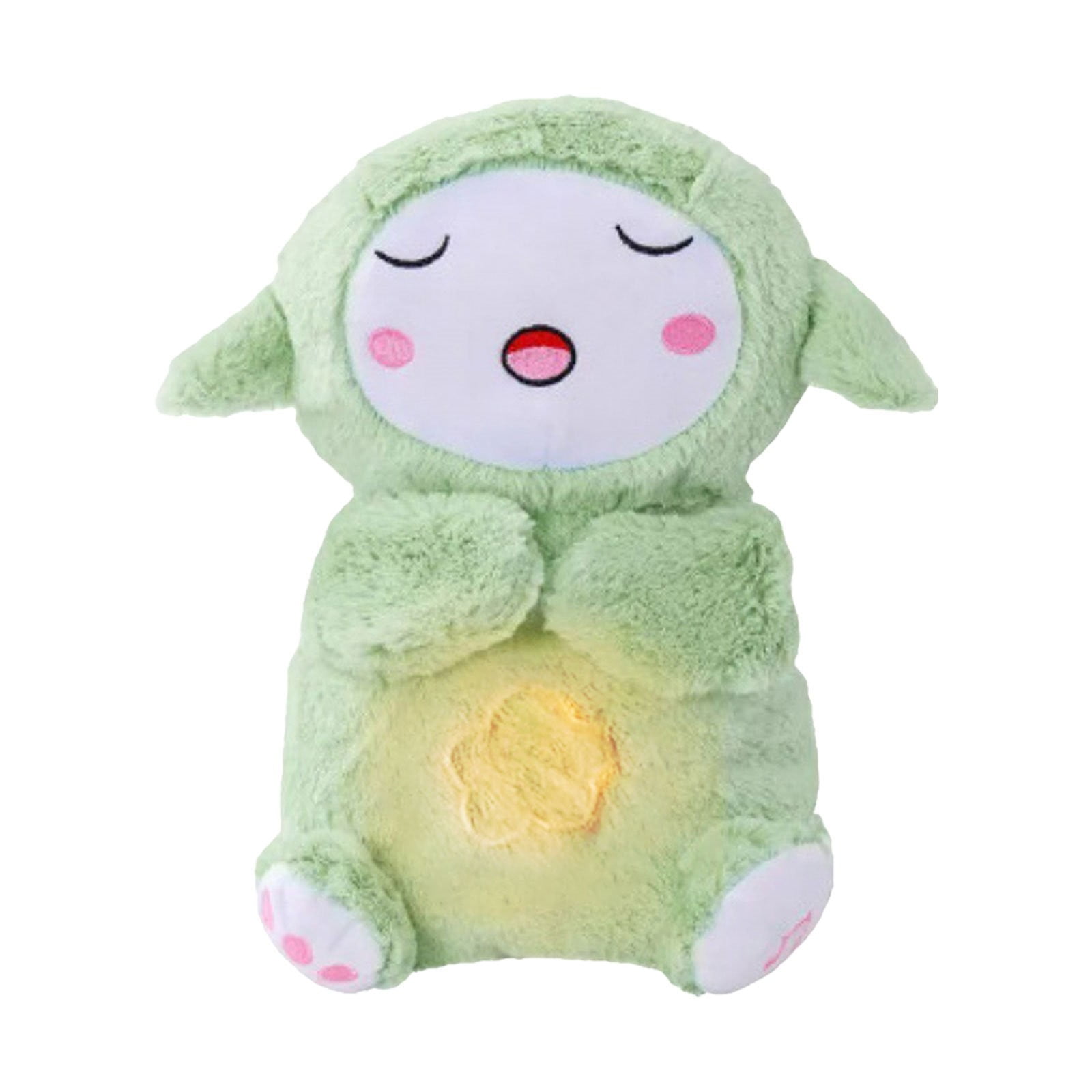 Hot Breathing And Luminous Cute Soothing Bear Sleeping Baby Sheep Music ...