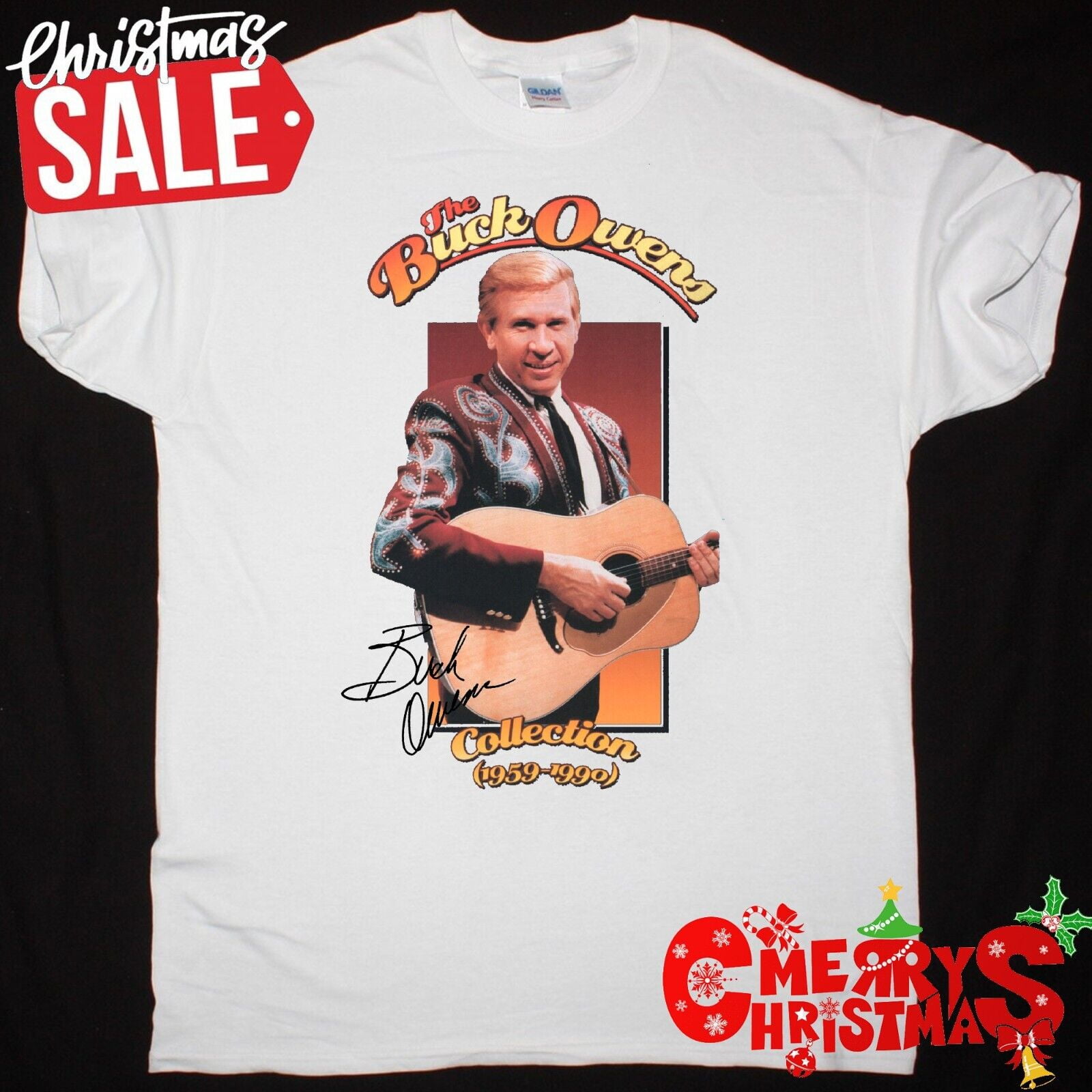 Hot Buck Owens Gift For Fans Unisex All Size Tee 3D571 - Walmart.com