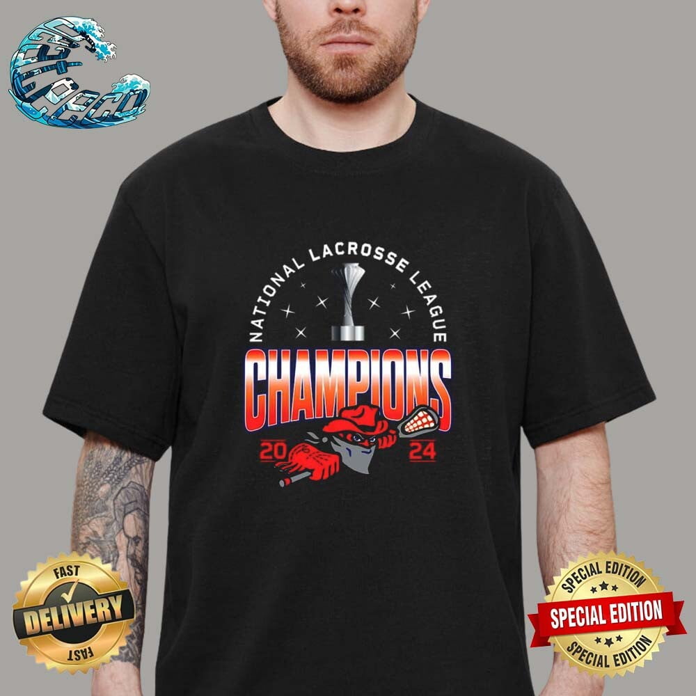 Hot Buffalo Team Bandits Graphite 2024 Nll Cup Champions T-Shirt ...