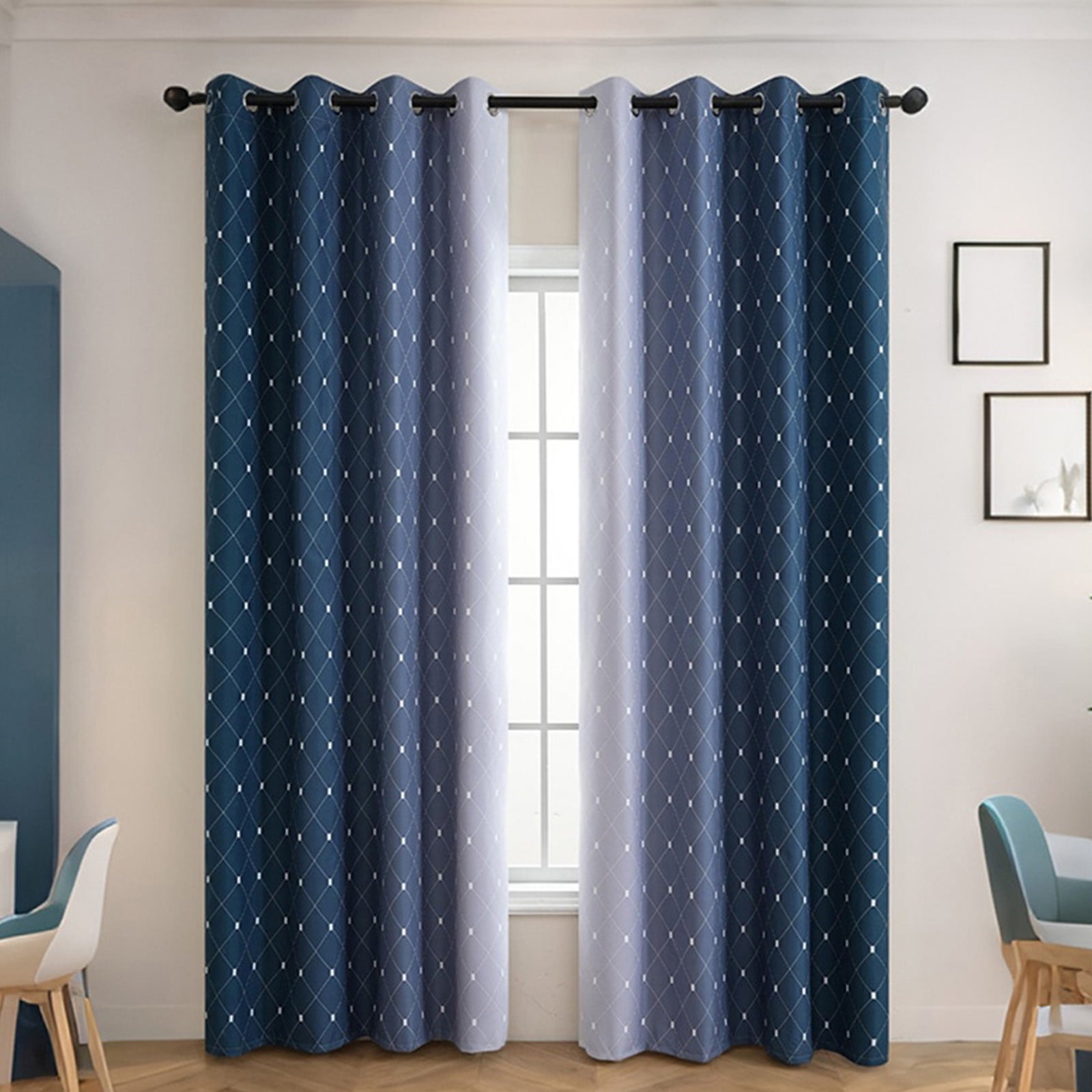 Hot Buy! 84x52-inch Elegant Gradient Curtains, Protection and Heat ...