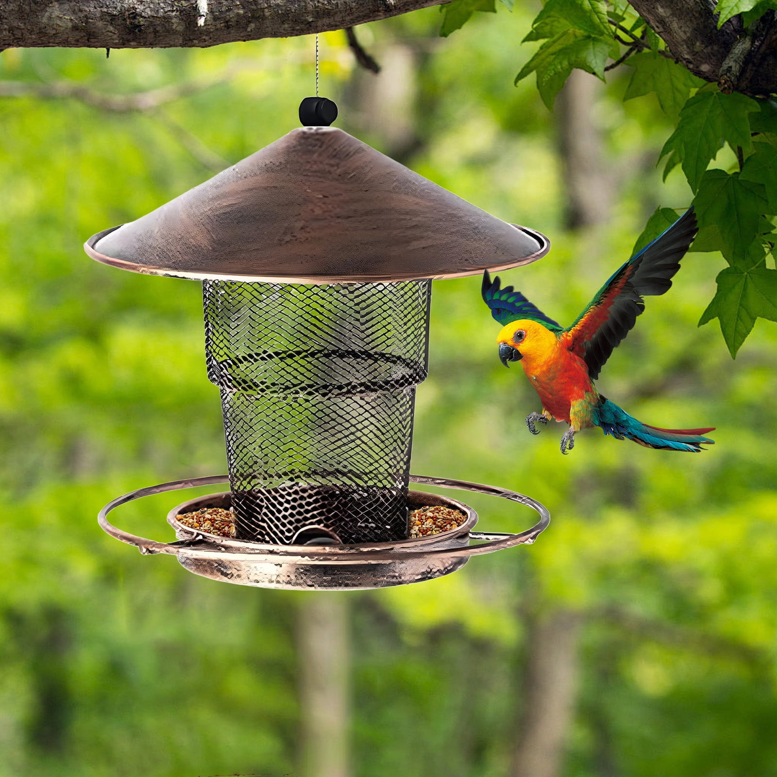 Hot Buy! Outdoor Bird Feeder, Hanging Bird House Feeder, Easy to Clean ...