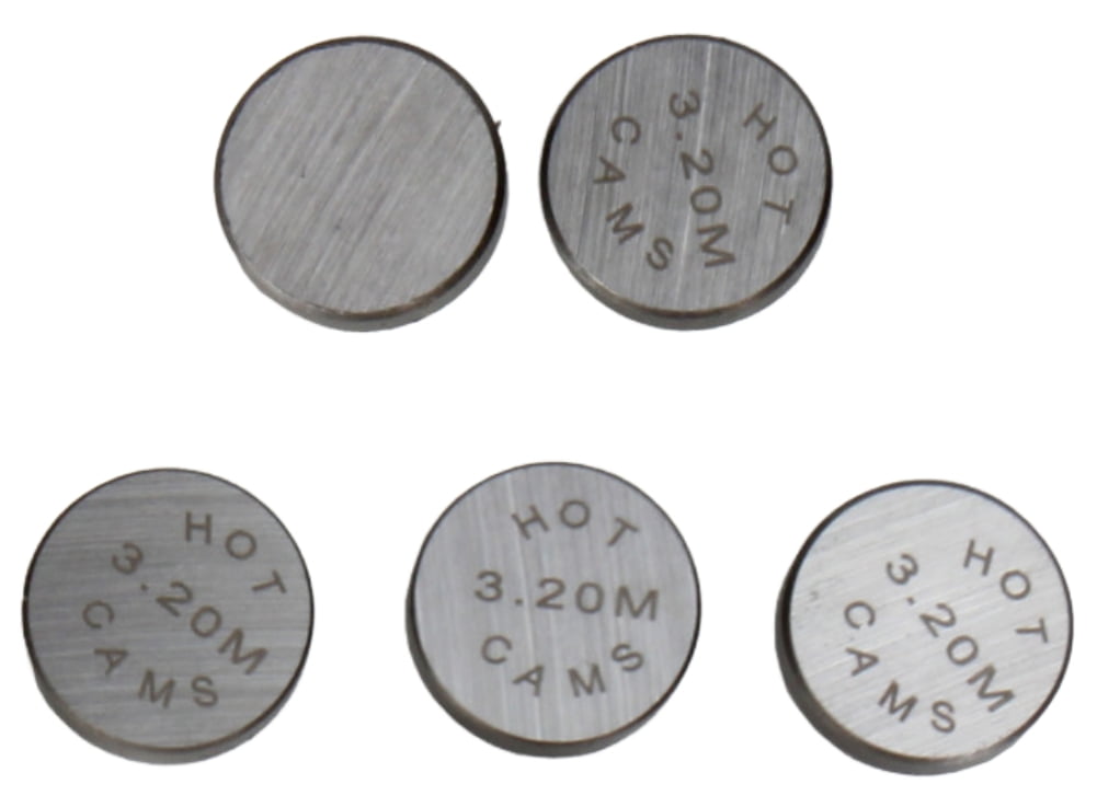 Hot Cams 10.00mm x 3.20mm Valve Shims 5-Pack (5PK1000320) - Walmart.com