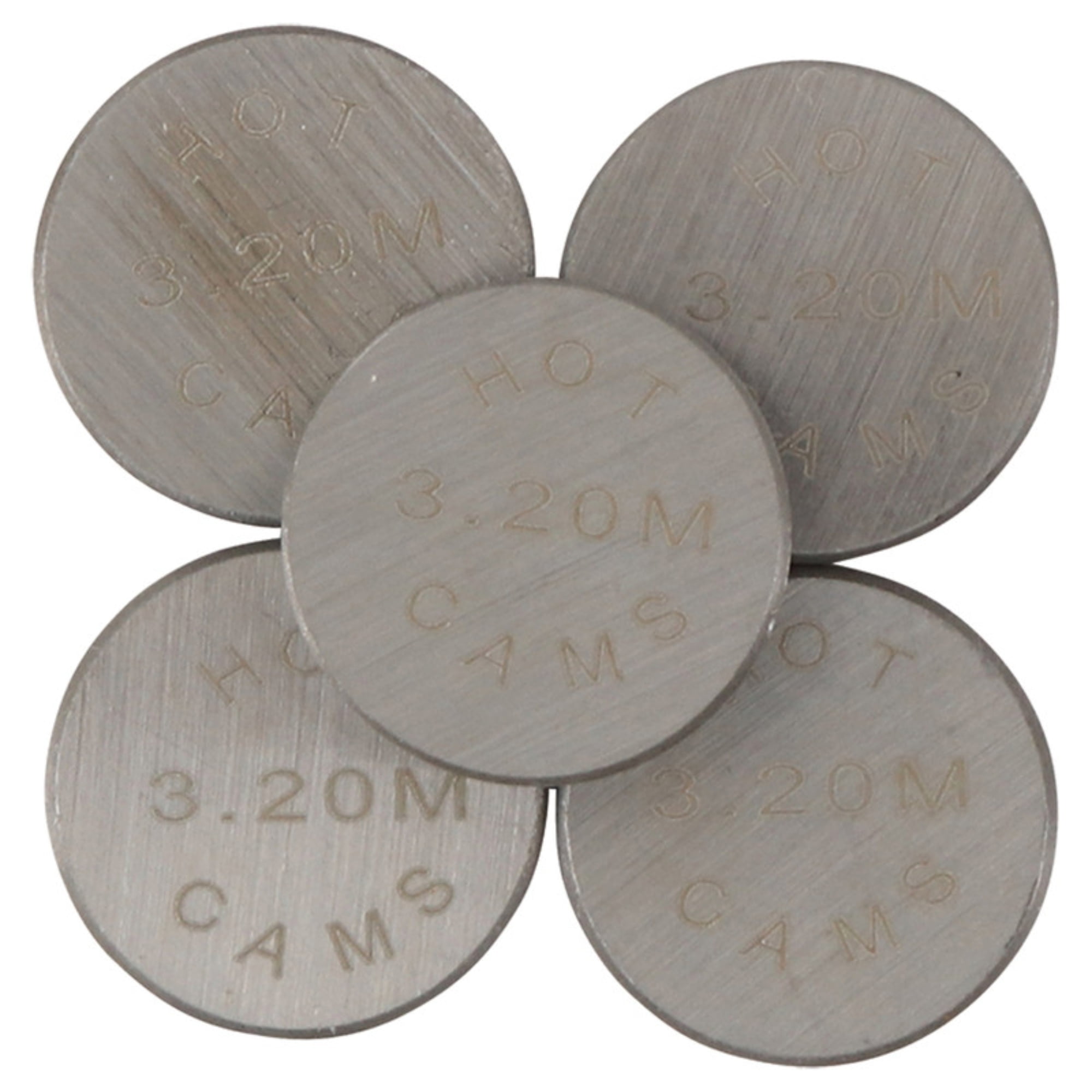Hot Cams 13mm x 3.20mm Valve Shims 5 Pack (5PK1300320) - Walmart.com