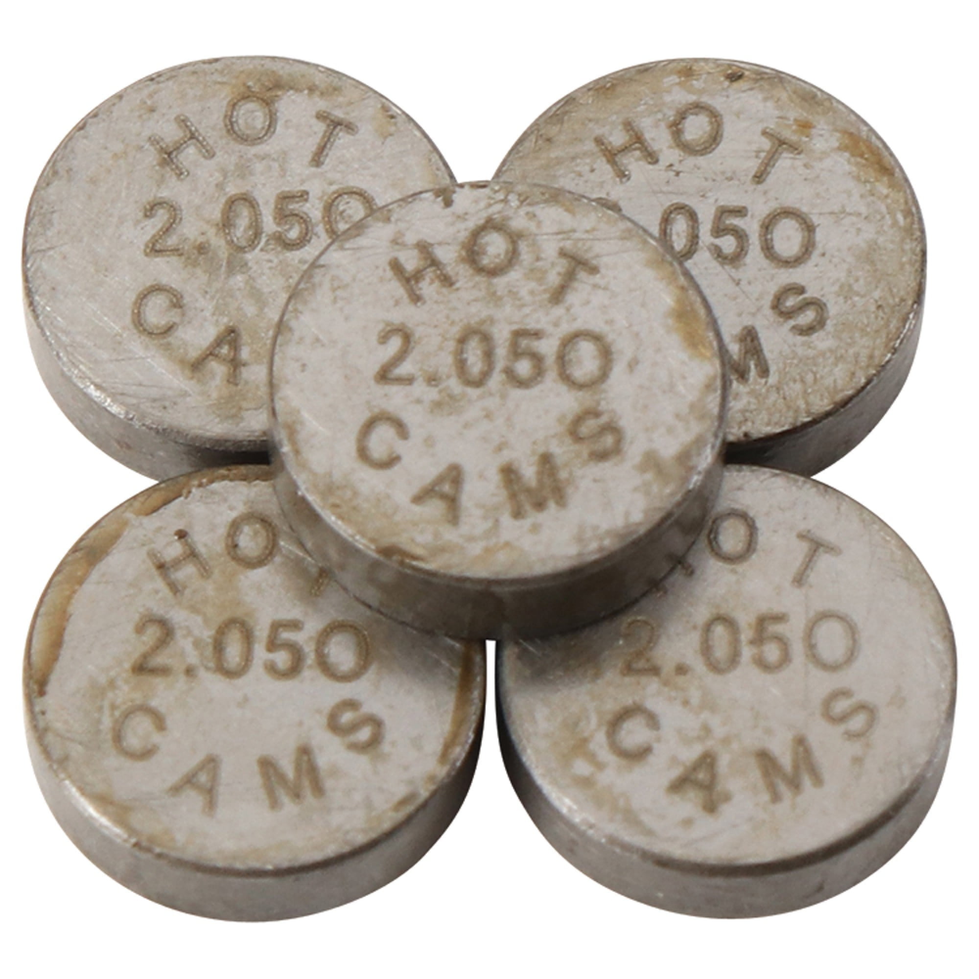 Hot Cams 5 Pack 7.48mm x 2.05mm Valve Shim Kits for Honda 5PK748205 ...