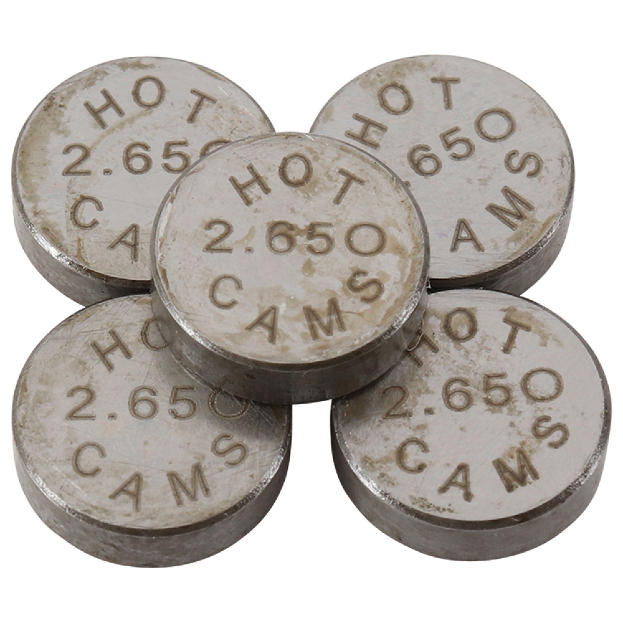 Hot Cams 5 Pack 9.48mm x 2.65mm Valve Shim Kits for Yamaha 5PK948265 ...