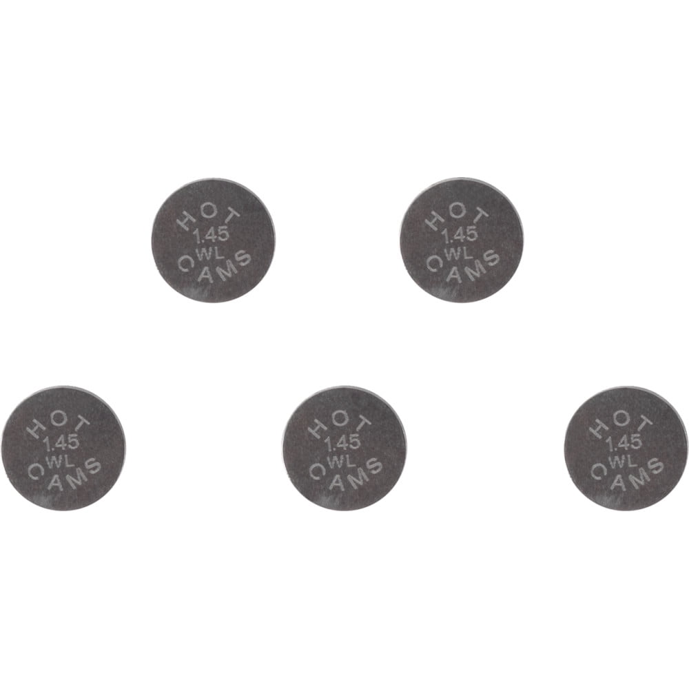 Hot Cams 7.48mm x 1.45mm Valve Shims 5 Pack (5PK748145) - Walmart.com