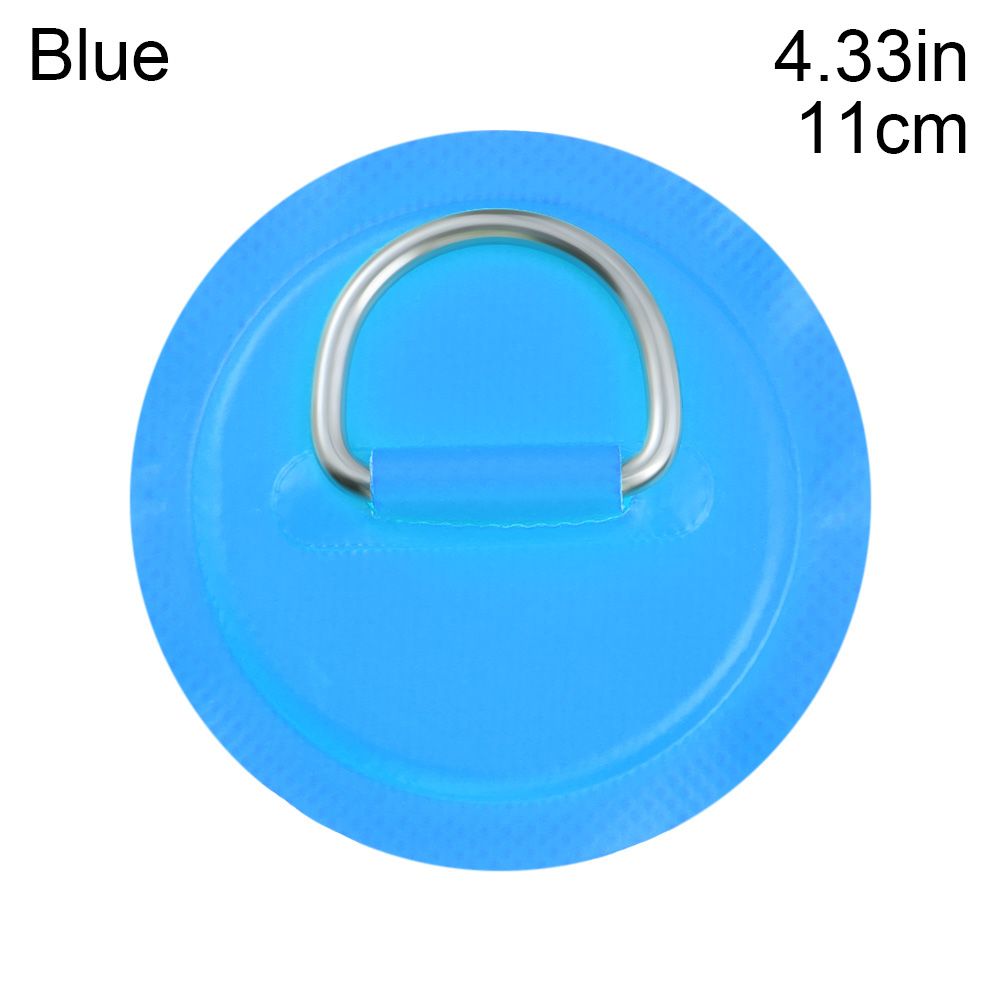 Hot Canoe 8cm/11cm PVC Pad Raft Dinghy D Ring Pad/Patch Kayak Surfboard ...
