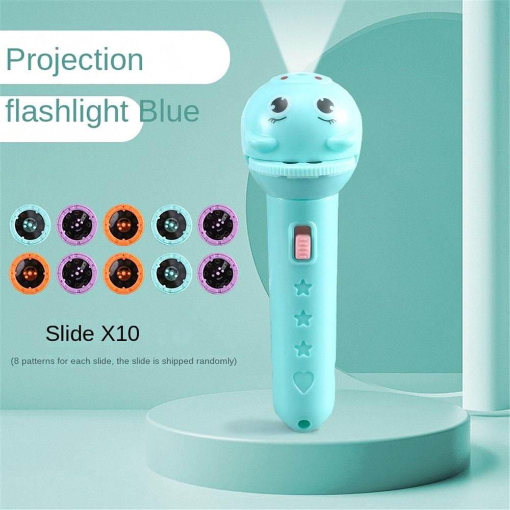 Hot Cartoon Light Up Sleeping Story Book Early Education Toy Kids ...