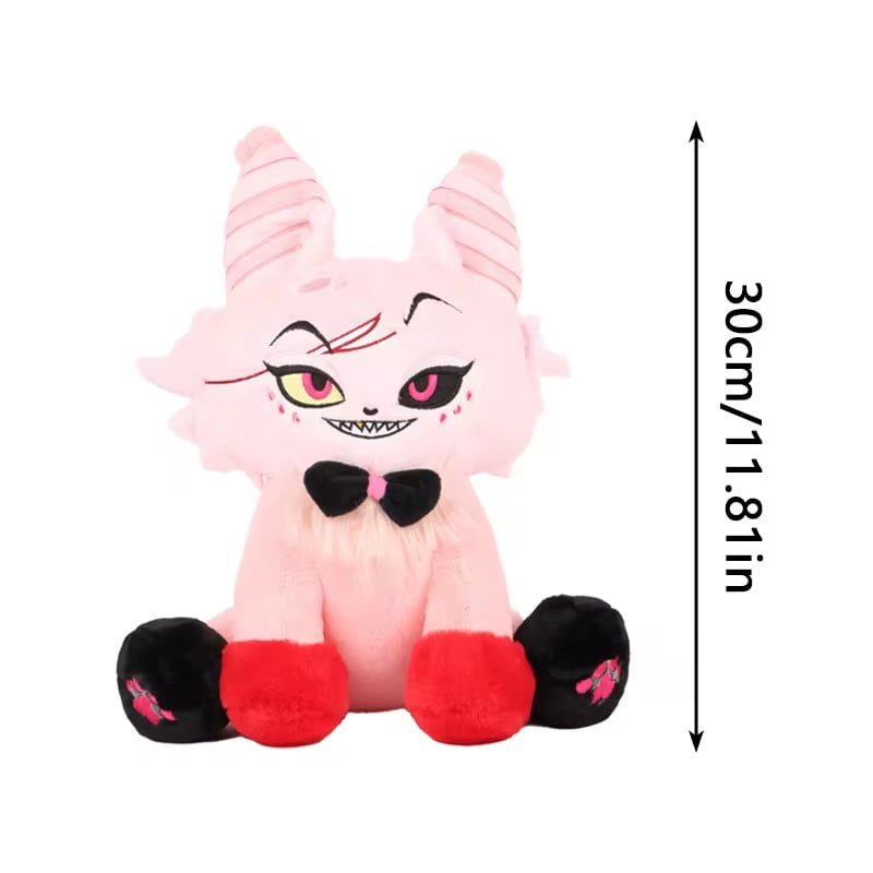 Hot Cat Plush Toy Funny Angel Dust Alastor TV Fans Collecting Gift Cute ...