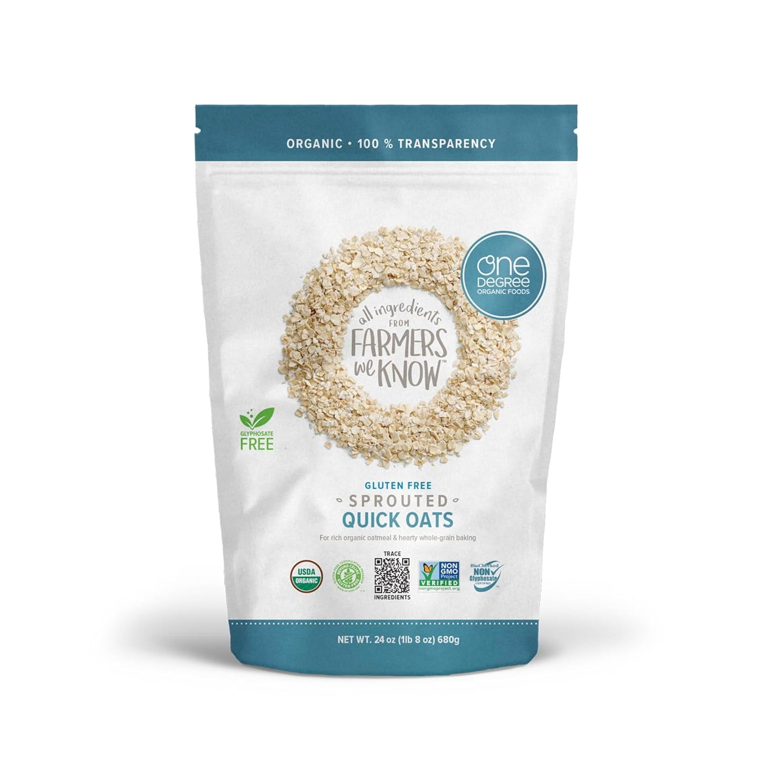 Hot Cereal Quick Oat (24oz) (Case4) - Walmart.com