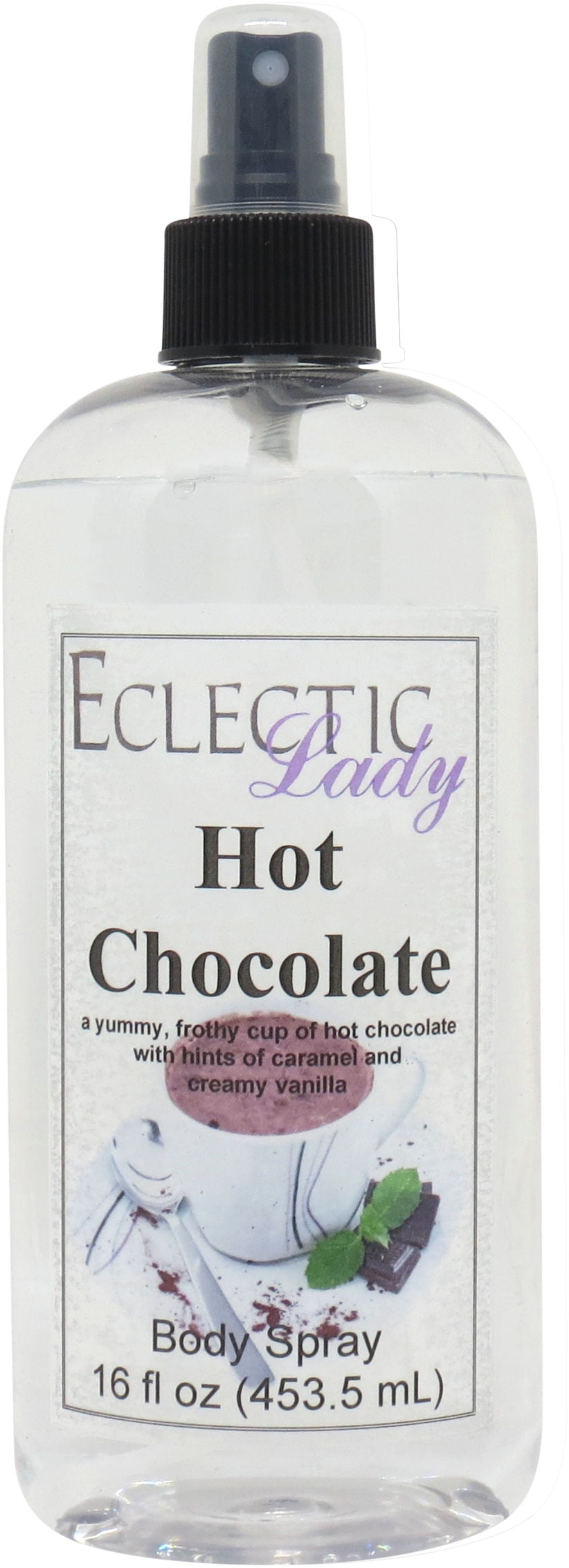 Hot Chocolate Body Spray, Eclectic Lady, Hydrating Mist, Unisex (Double ...