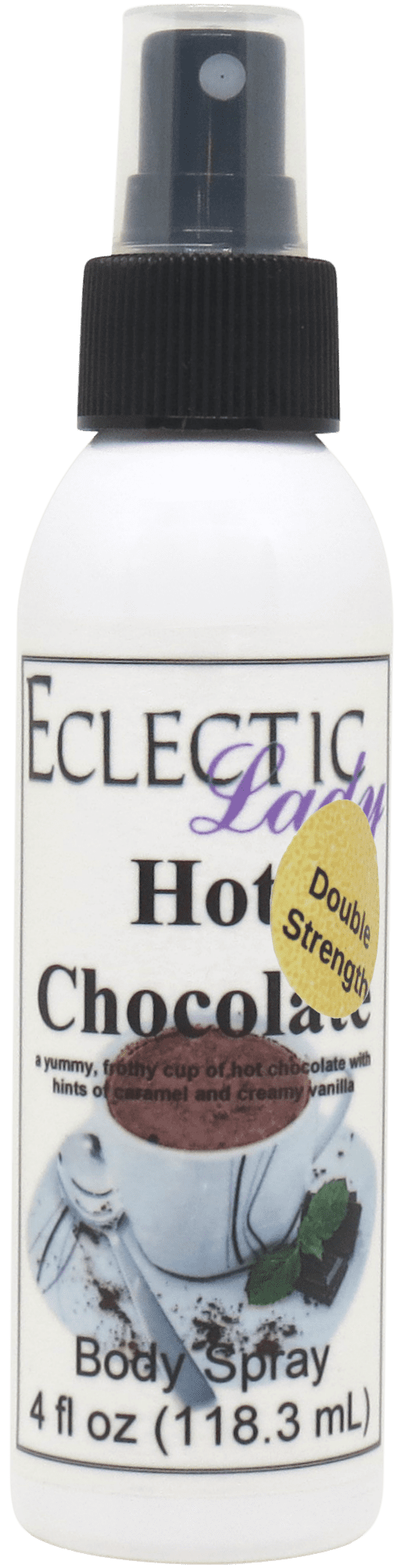 Hot Chocolate Body Spray, Eclectic Lady, Hydrating Mist, Unisex (Double ...