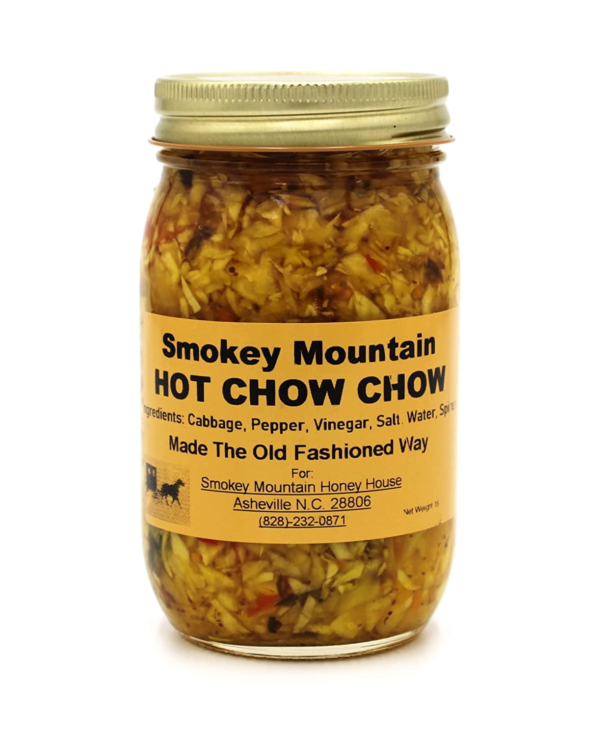 Hot Chow Chow - Homestyle Gourmet Chow Chow - Hot & Spicy Taste Made ...