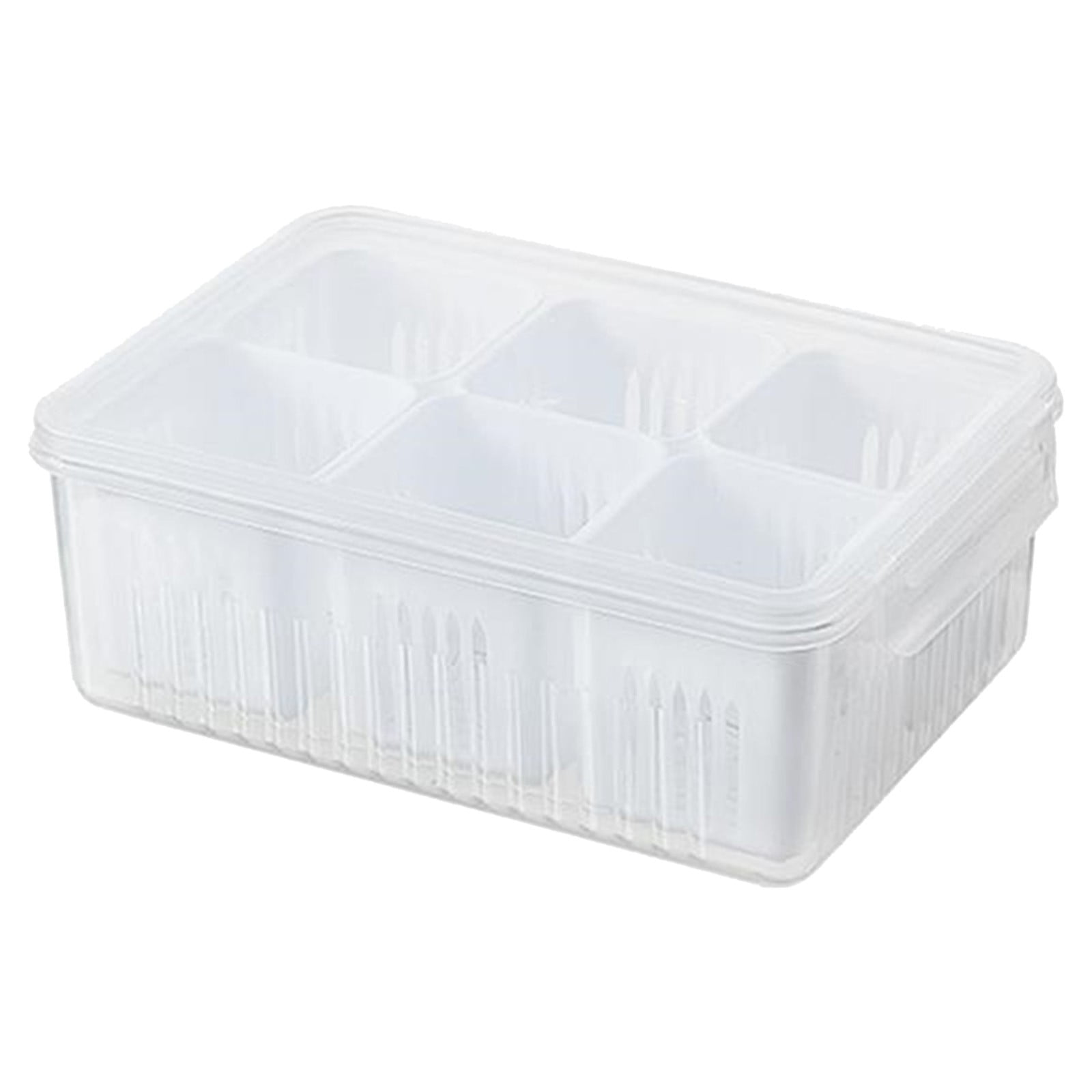Hot Clearance! Pedty 1*Storage Box,Divided Vegetable Fruit Container ...