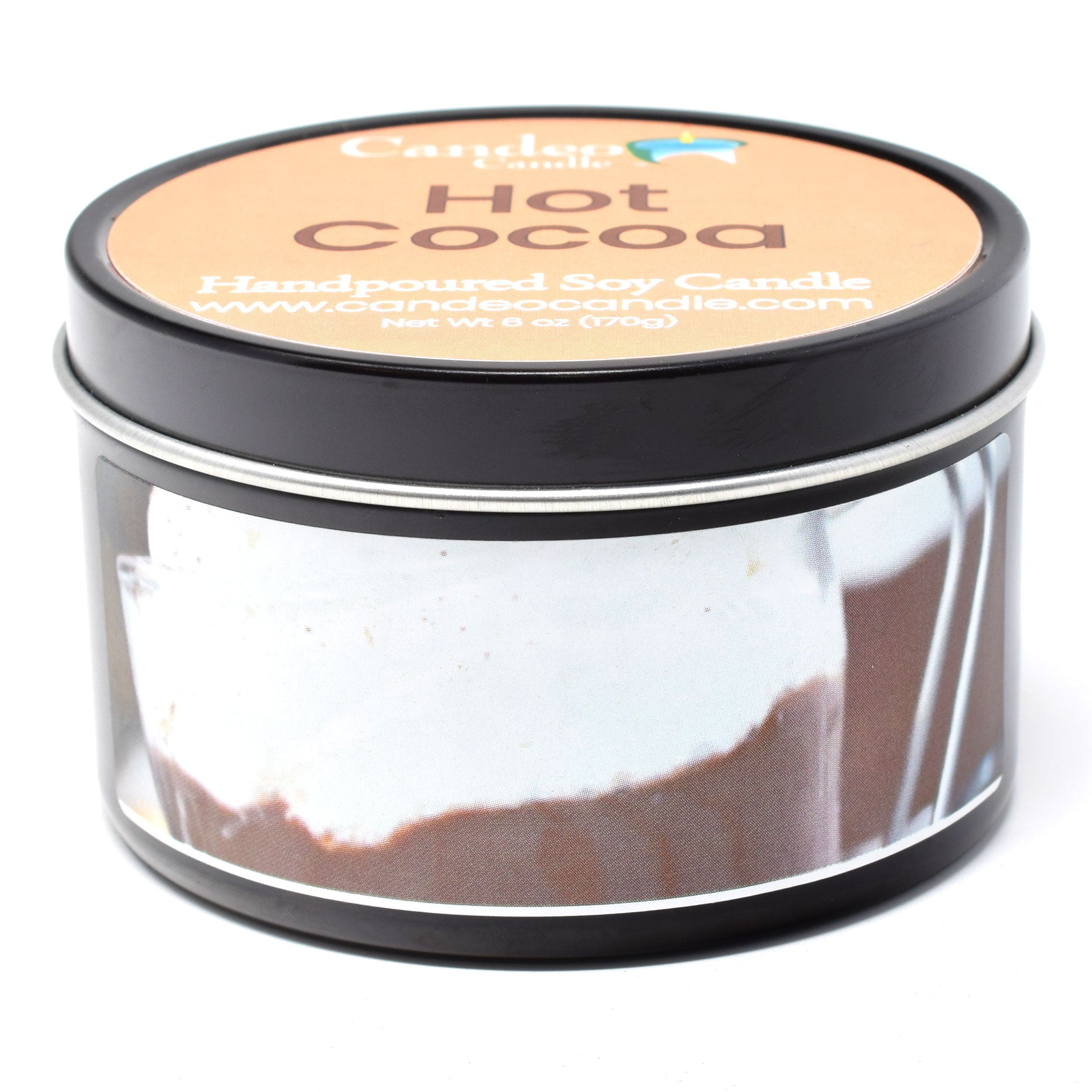 Hot Cocoa, 6oz Soy Candle Tin - Walmart.com