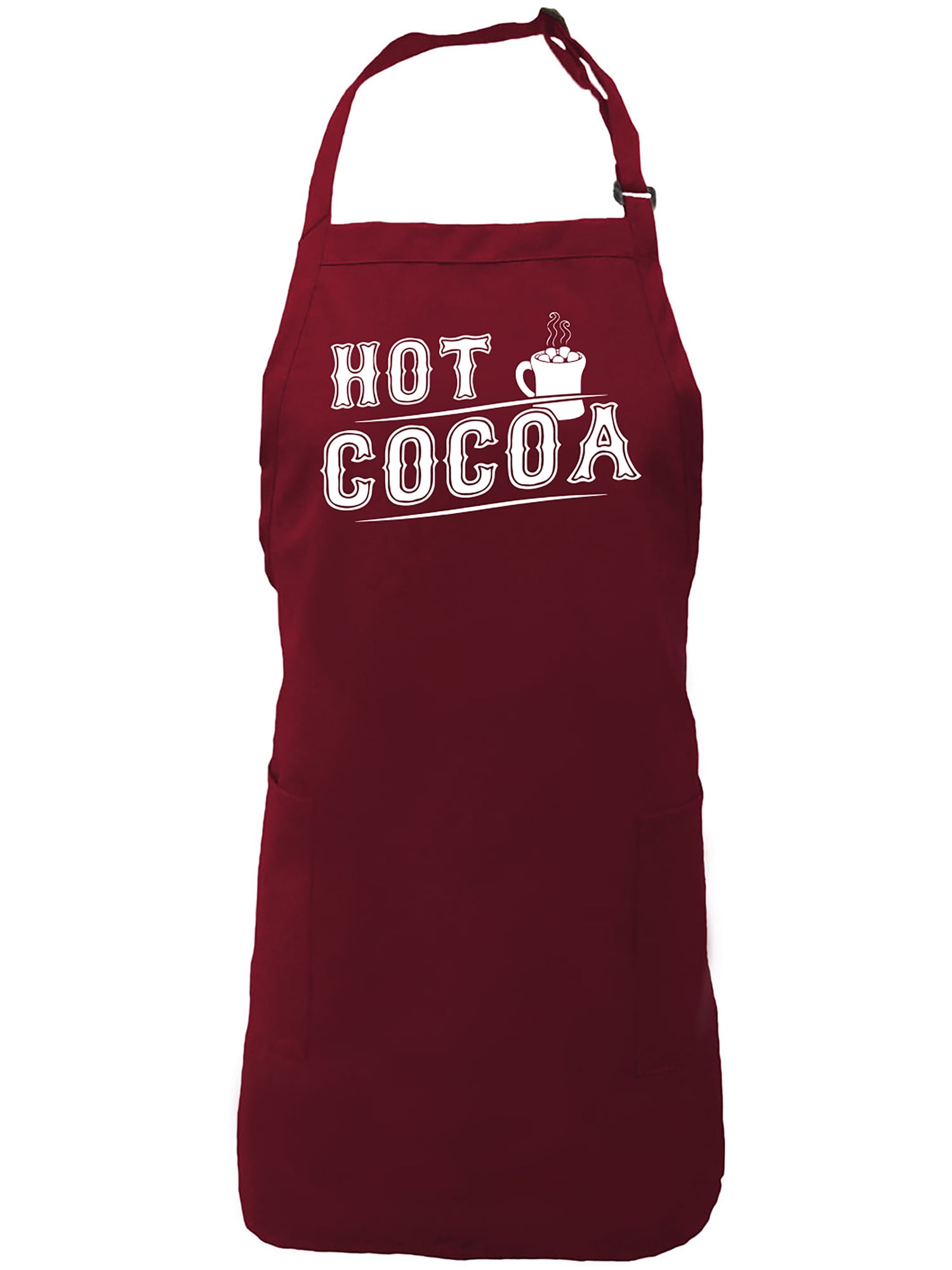 Hot Cocoa Apron with 2 patch pockets - Walmart.com