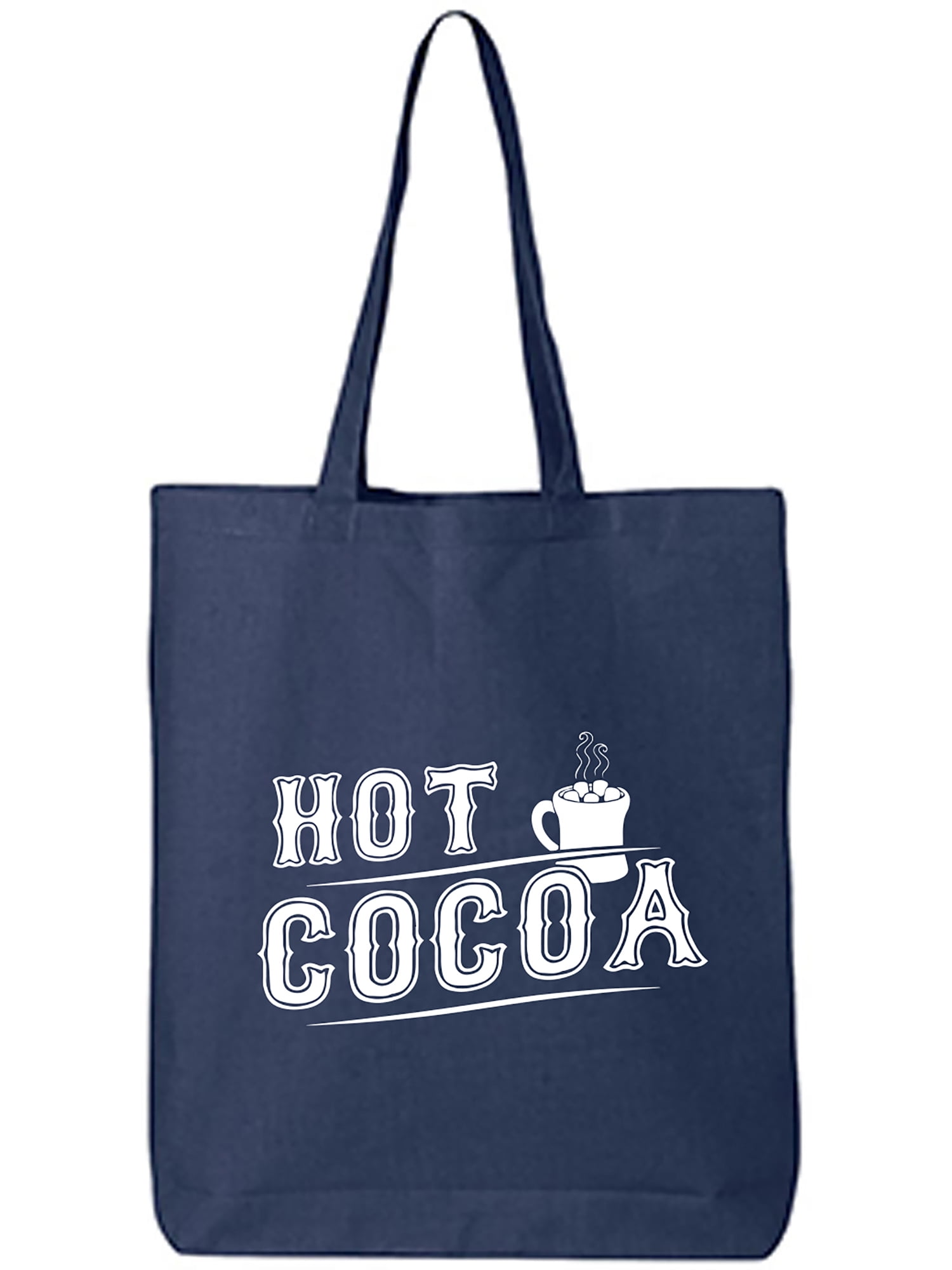 Hot Cocoa Cotton Canvas Tote Bag - Walmart.com
