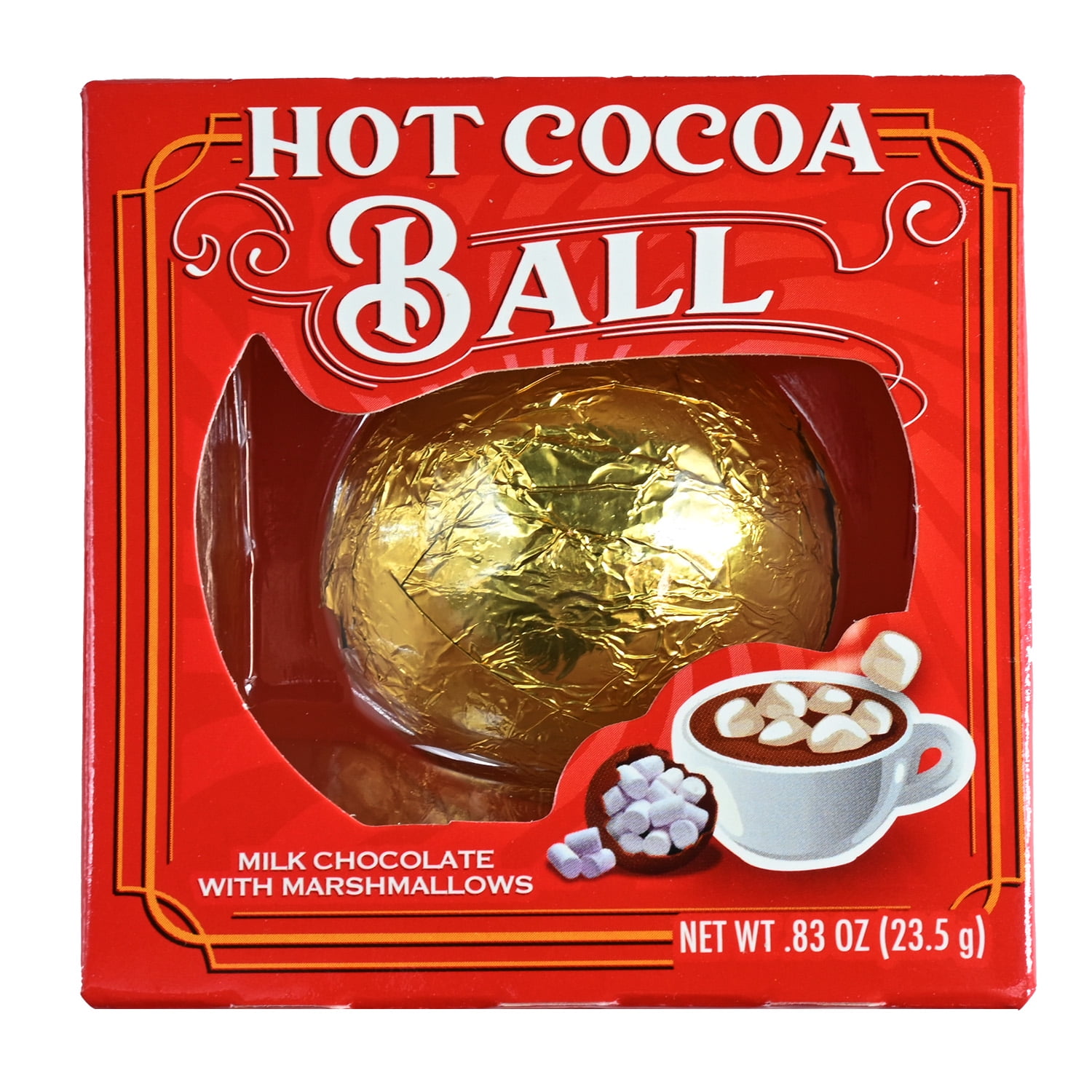 Albert's Meats Hot Cocoa Milk Chocolate Bomb, Marshmallows, Cozy Winter ...