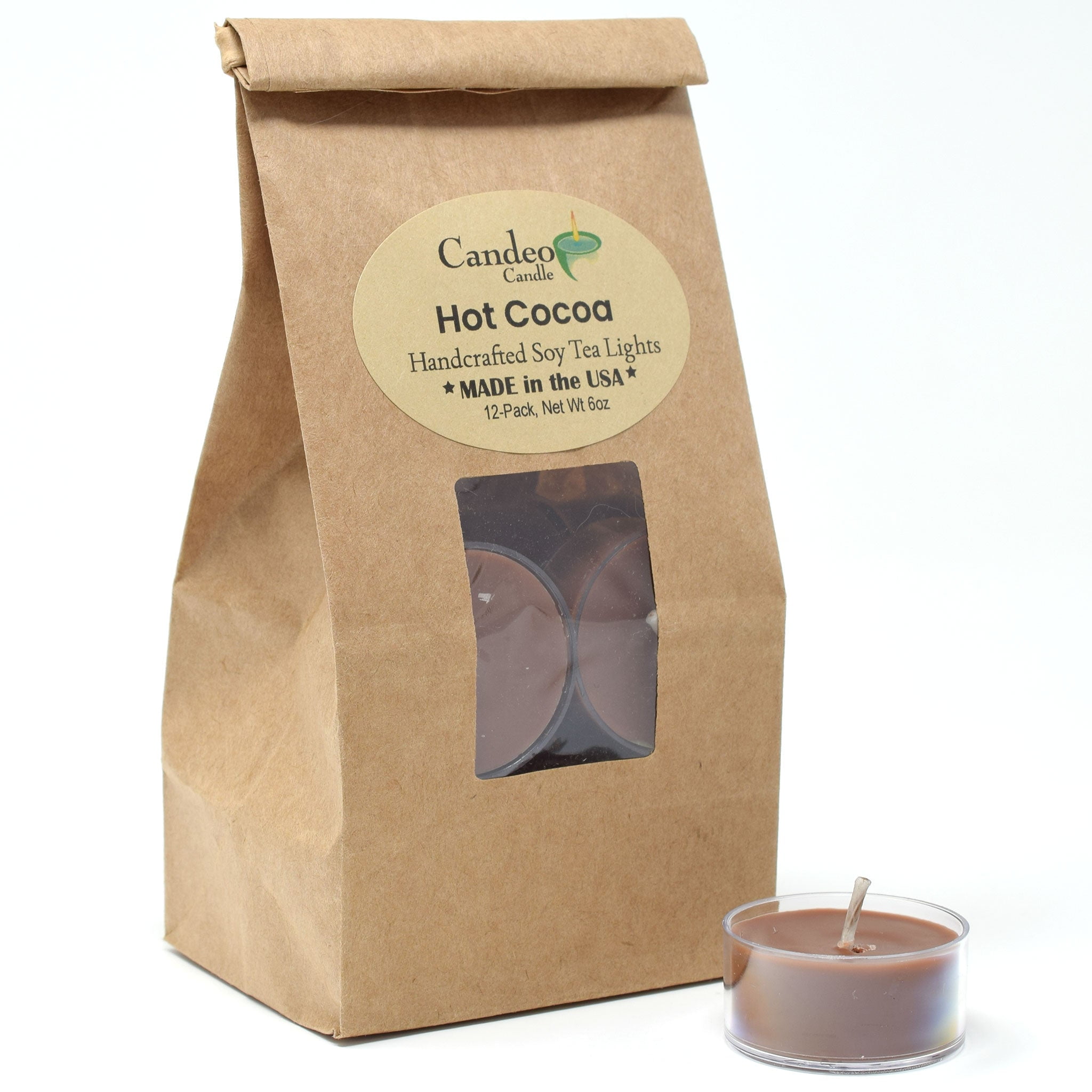 Hot Cocoa, Soy Tea Light 12-Pack - Walmart.com