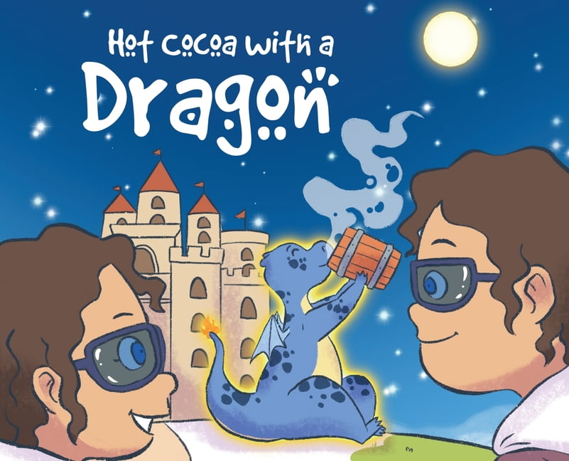 Hot Cocoa with a Dragon (Hardcover)(Large Print) - Walmart.com