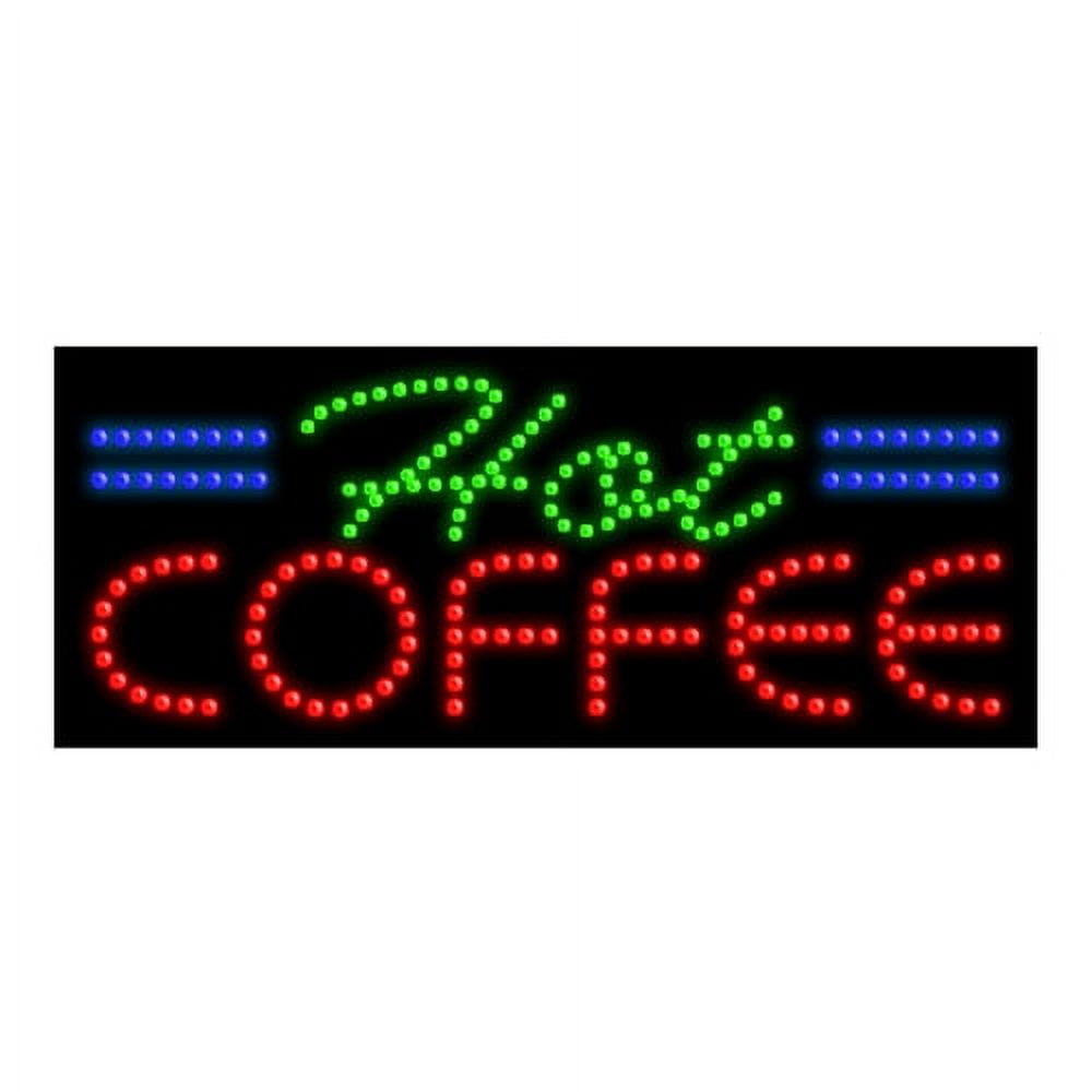 Hot Coffee-LED Dots Sign Made in USA - Walmart.com