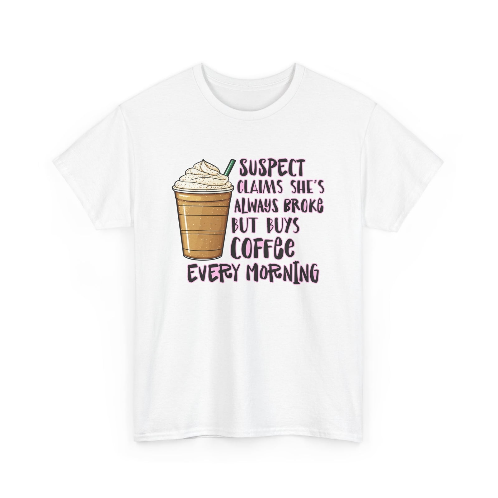 Hot Coffee Lover T-Shirt | Funny Java Addict Cappuccino Latte Graphic ...