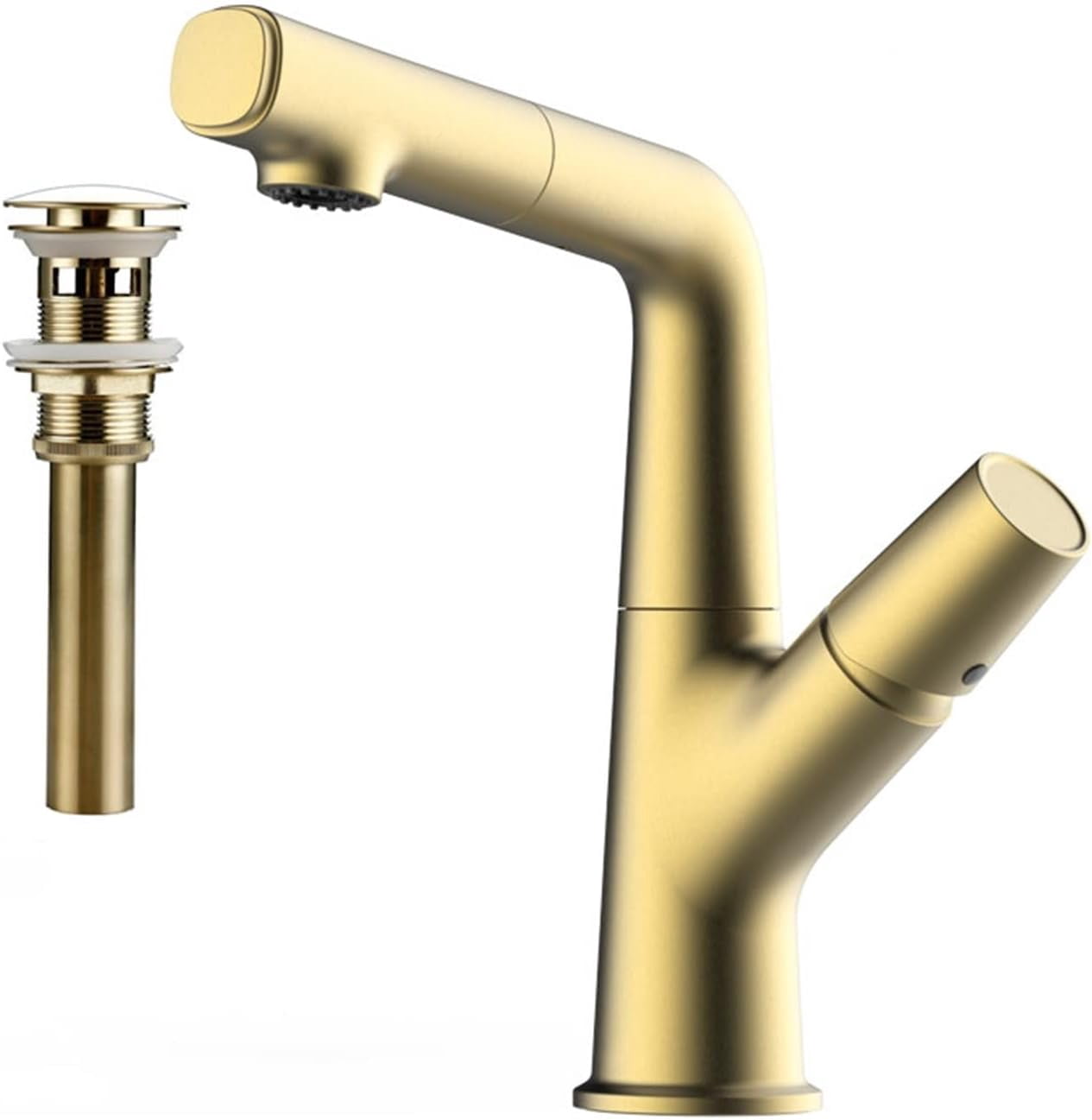 Hot Cold Basin Faucet Waterfall Bathroom Vanity Sink Faucet Single ...