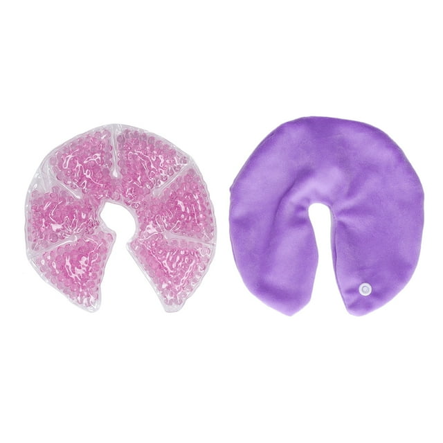 Hot Cold Compress Breast Pack for Reducing Swelling and Pain, Purple ...