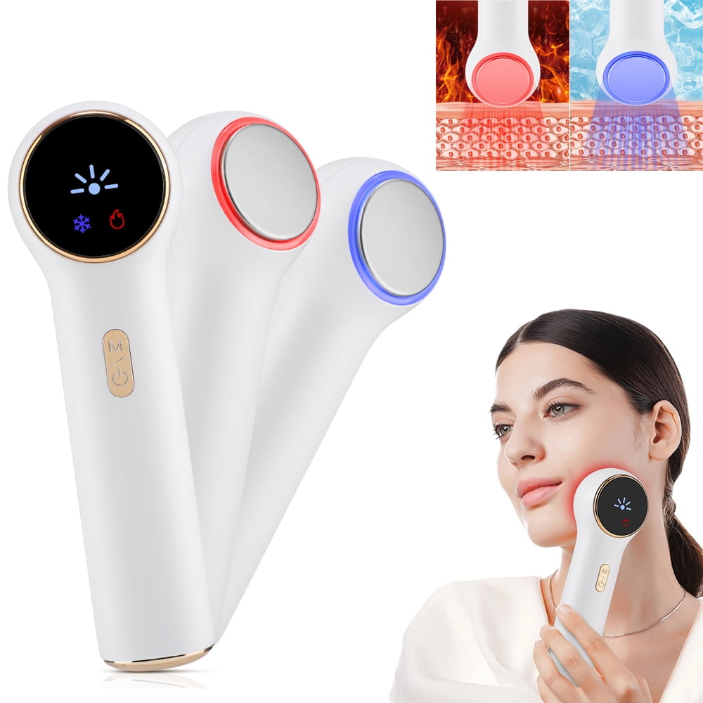Hot and Cold Facial Massager, Face Skin Care Rejuvenation Device Face ...