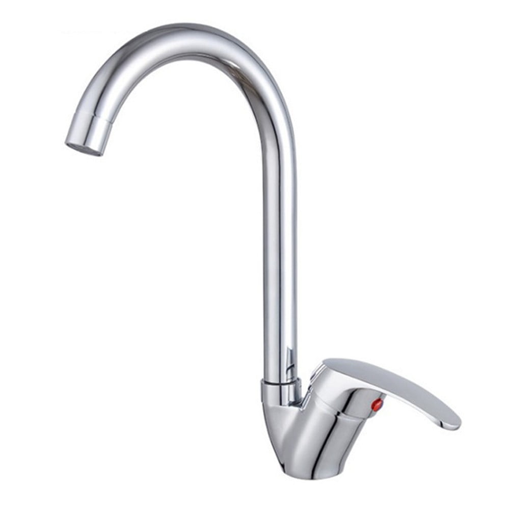 Hot Cold Mixer Tap Chrome Sink Mixer Home Improvement Easy Installation ...