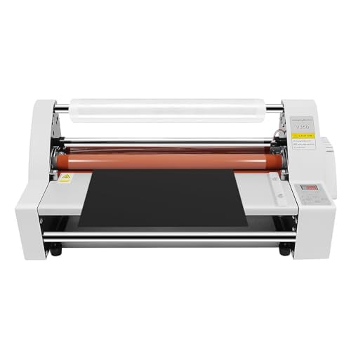 Hot Cold Roll Laminator, Digital Display Thermal Roll Laminating ...