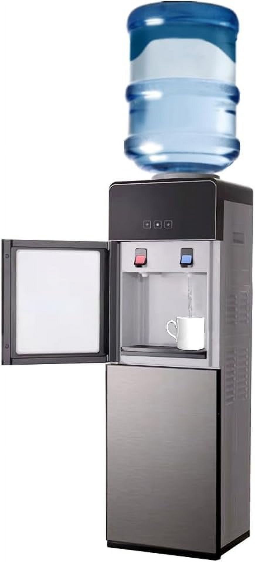 Hot & Cold Top Loading Water Dispenser,5 Gallons Water Coolers with ...