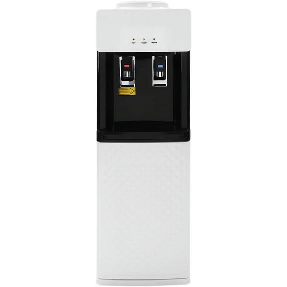 Hot & Cold Water Dispenser, Top Loading Water Cooler for 3 Or 5 Gallon ...