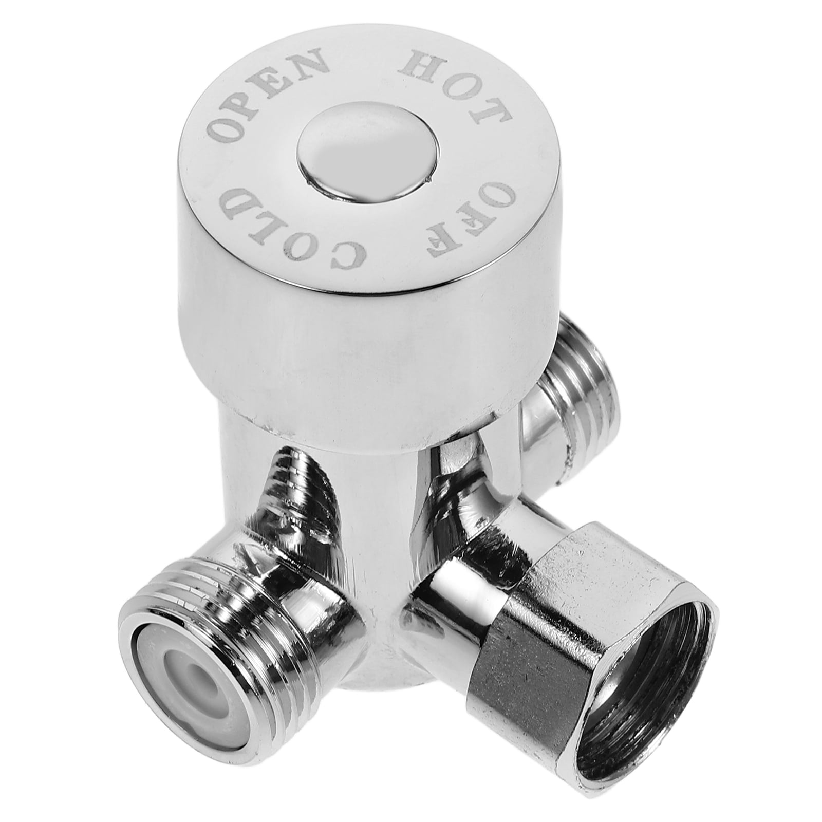 Hot & Cold Water Mixing Valve 3-Way Copper Hot And Cold Water Mixing ...