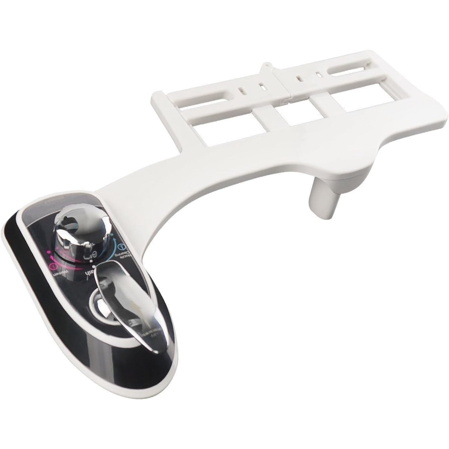 Hot & Cold Water Spray Bathroom Bidet Self Cleaning Dual Nozzle Non ...