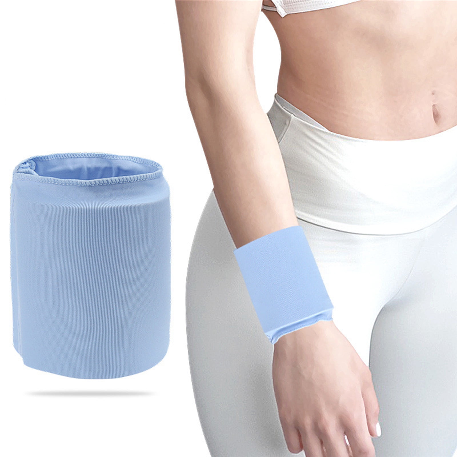 Hot Cold Wrist and Ankle Ice Wrap | 360 Degree Coverage | Soft Gel Pack for Sports Injuries ...