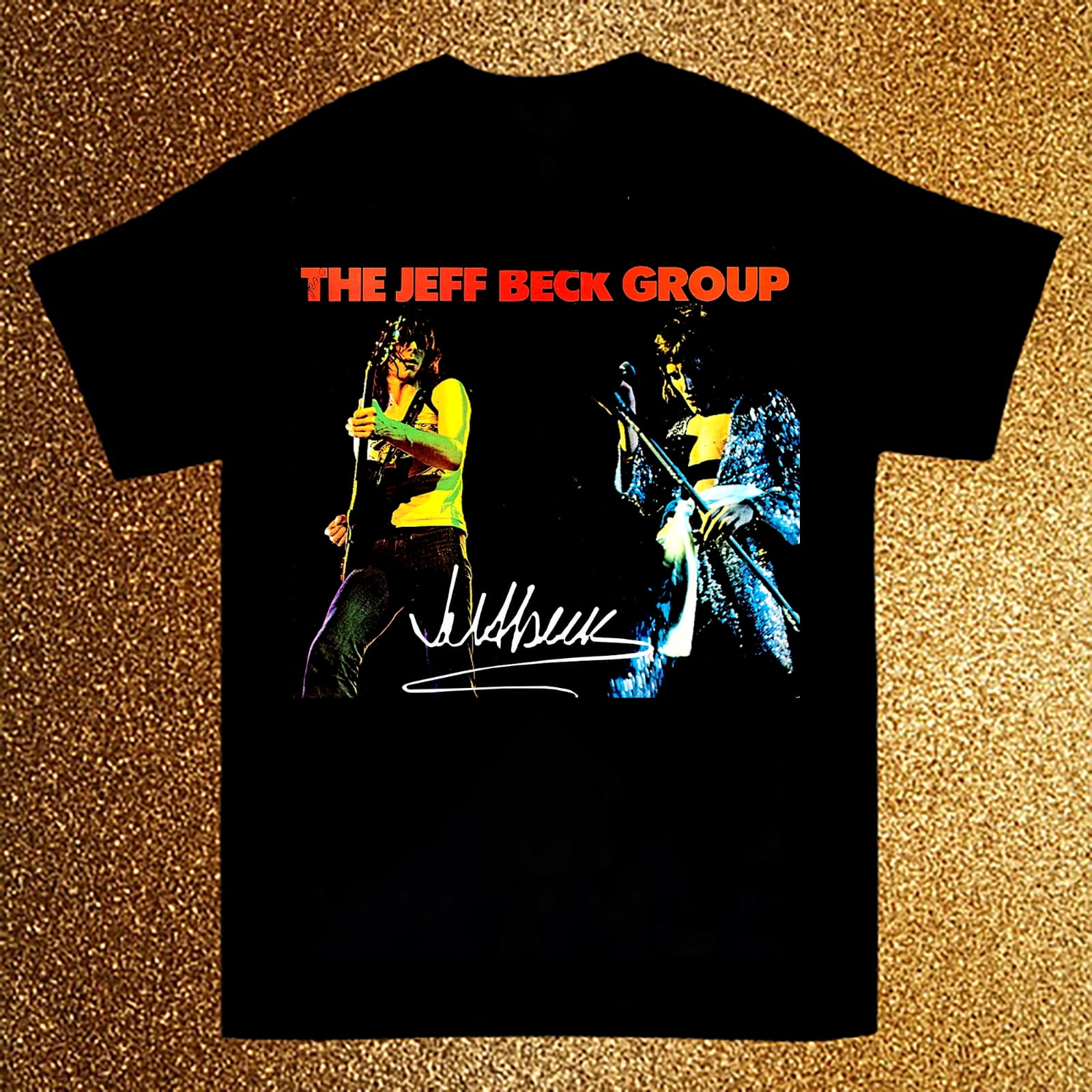 Hot Collection The Jeff Beck Group Basic Black All Size Men T-Shirt ...