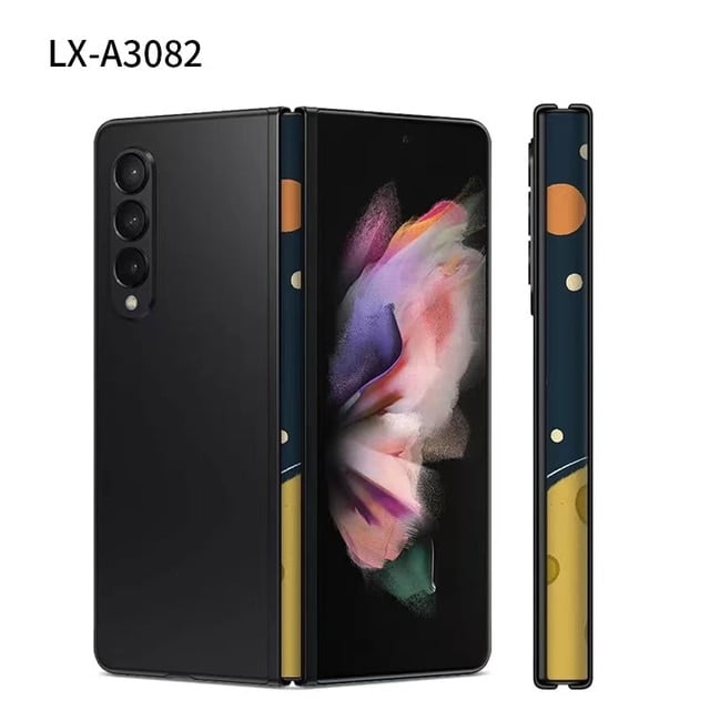 Hot! Colorful Side For Samsung Z Fold3 Fold4 Frame Film For Galaxy Z ...