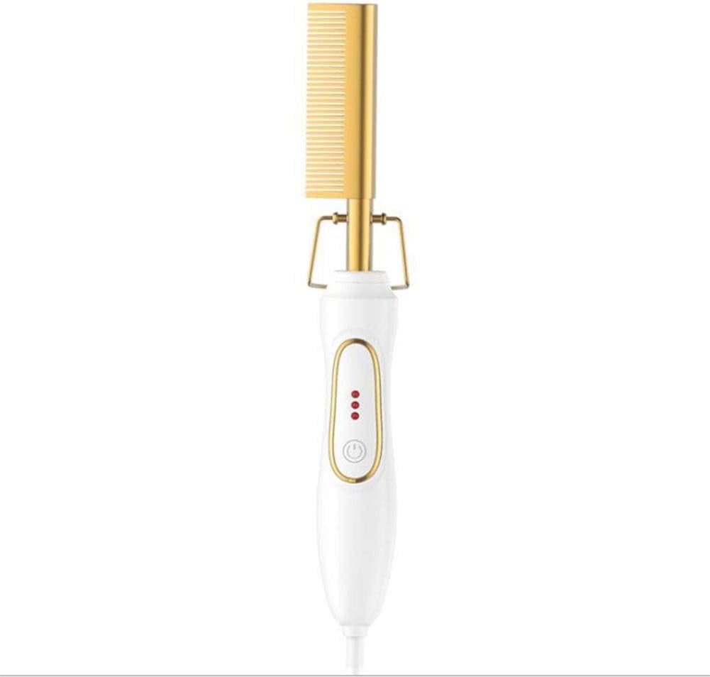 Hot Comb Hair Straightener - AC110V Heating Comb for Straightening ...