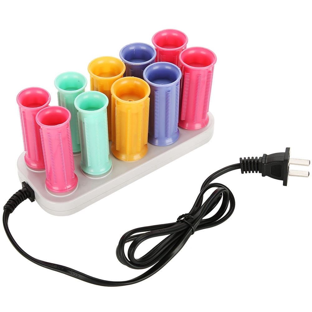 Hot Curlers, Heated Rollers For Hair, 10 Pcs Electric Heated Roller ...