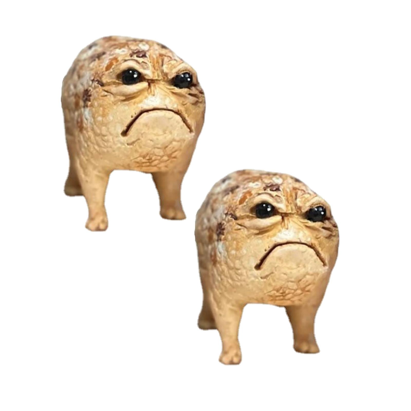 Spring Sale! Cute African Rain Frog and Statue Gift Home Decoration ...