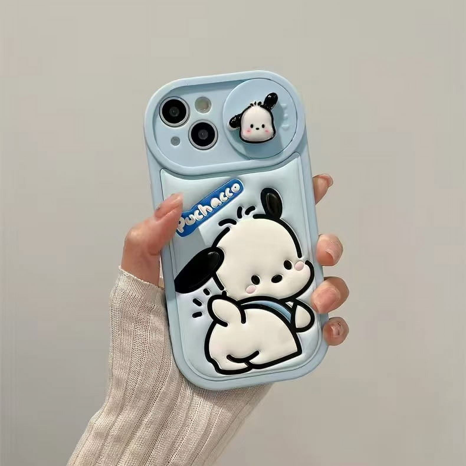 Hot Cute Cartoon Hello Kitty Sliding Door Camera Protector Phone Case ...