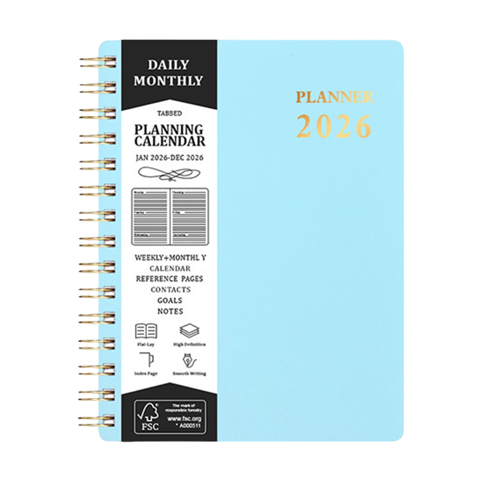 Hot Deal! 2026 Calendar Year To-Do Planner Weekly Monthly (Jan - Dec ...