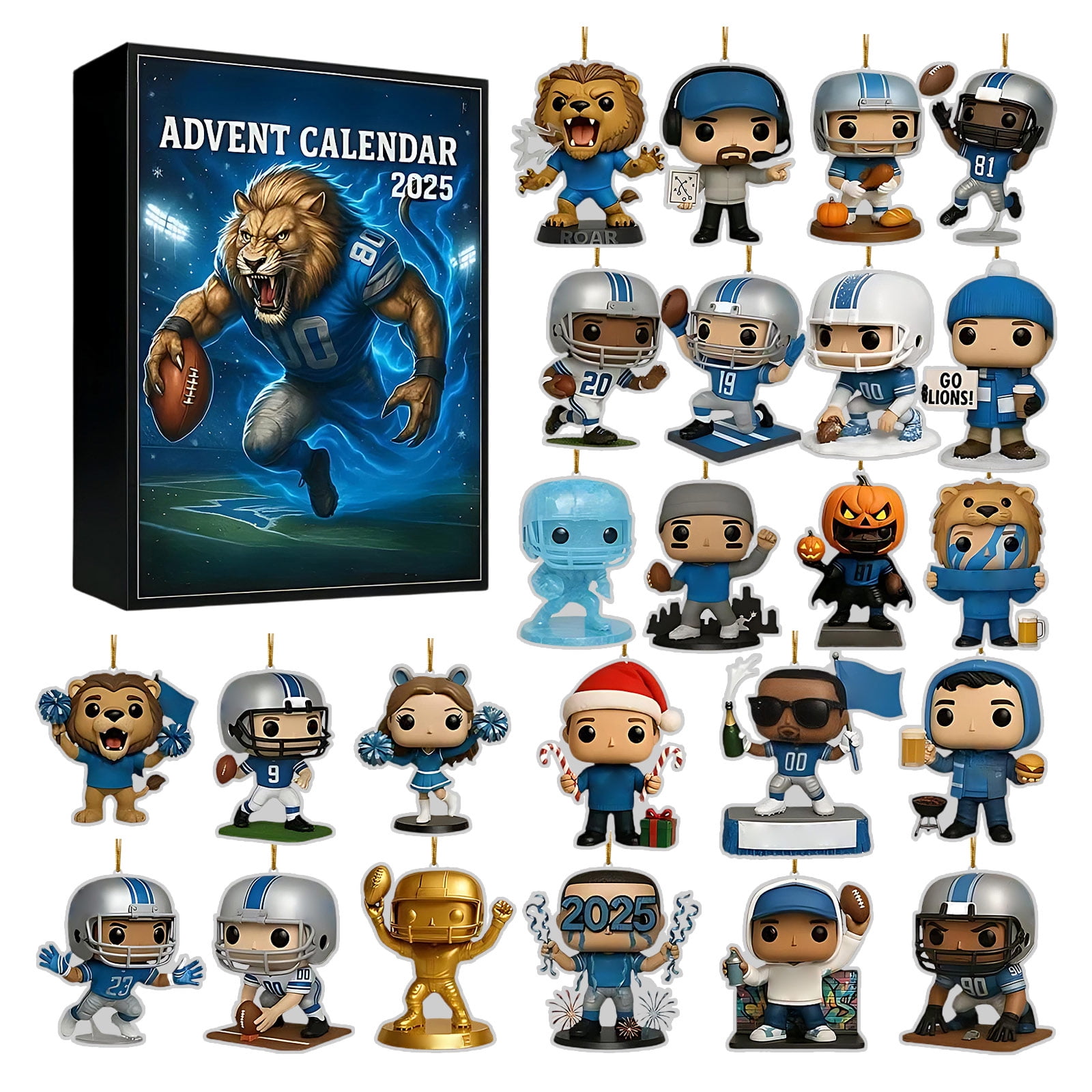 Hot Deal! 95th Football Anniversary Advent Calendar 2025, 24 Days ...