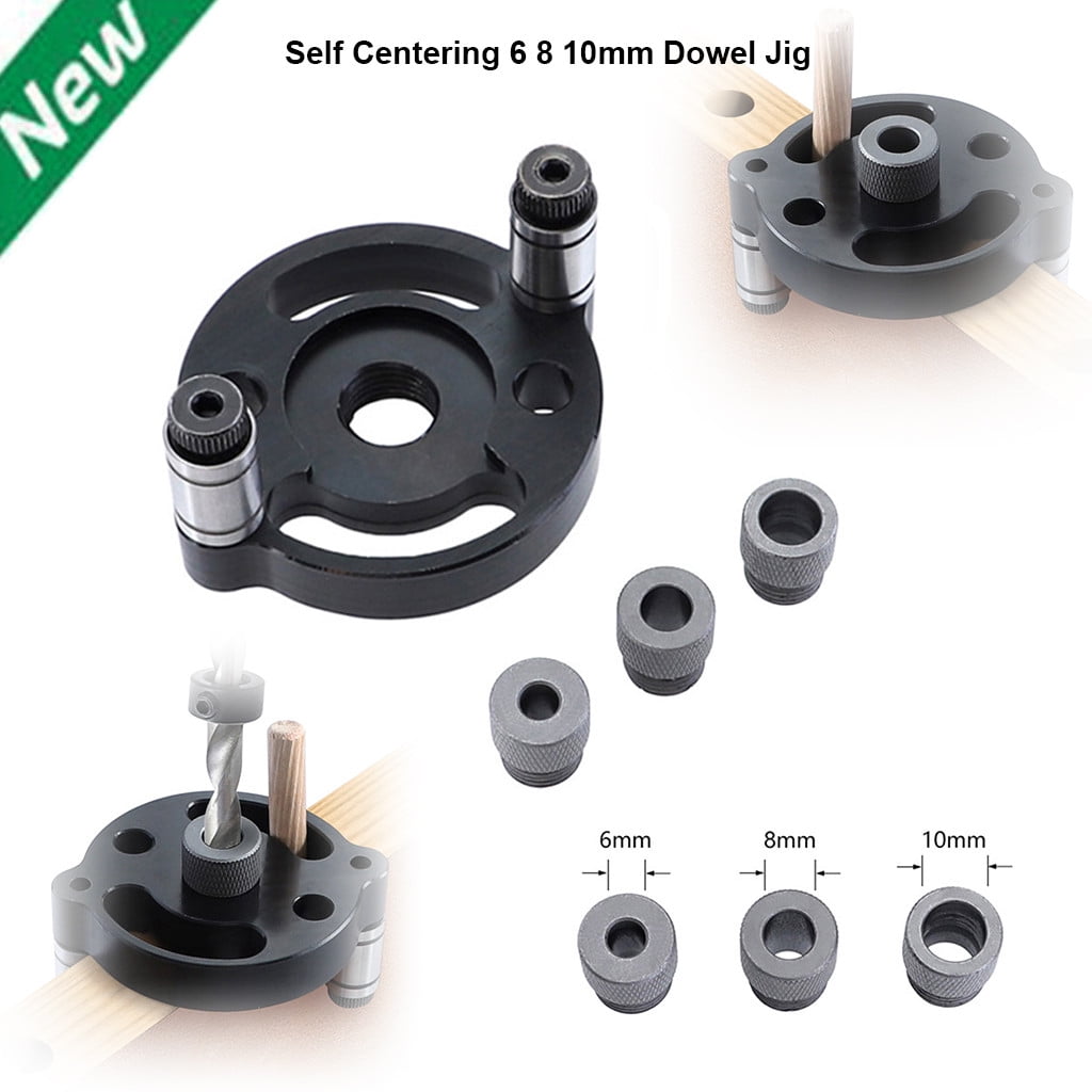 Hot Deal Alert, Self-Centering 6/8/10mm Dowel Wood Panel Hole Puncher, Hole Locator for ...