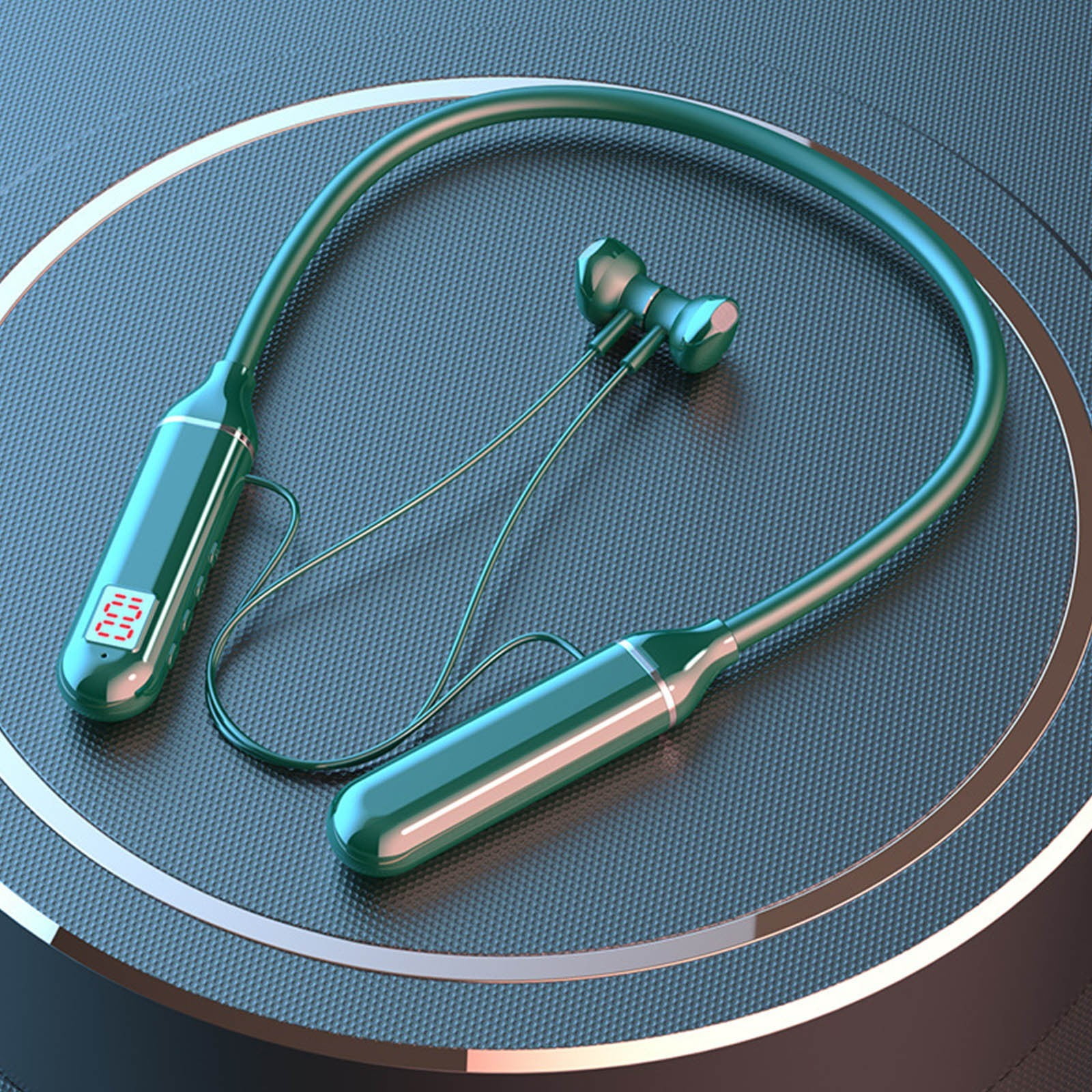 Hot Deal, Bluetooth Wireless Earphones, Neck Hanging, Noise Reduction ...