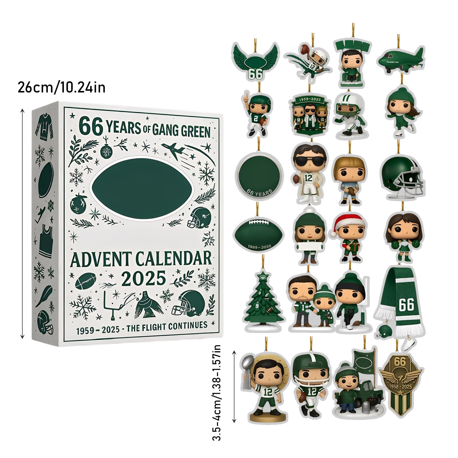 Hot Deal! Football 66th Anniversary Advent Calendar 2025, Football ...