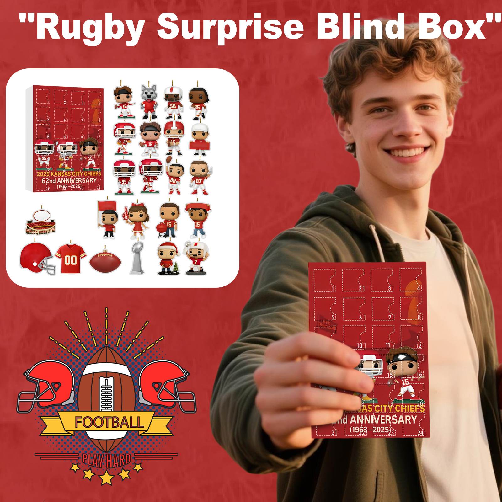 New Release! 62th Football Anniversary Advent Calendar 2025, 24-Day ...