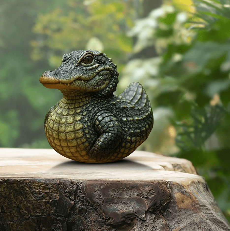 Hot Deal! Lifelike Detail Duck Resin Duck Limited Edition Miniature ...