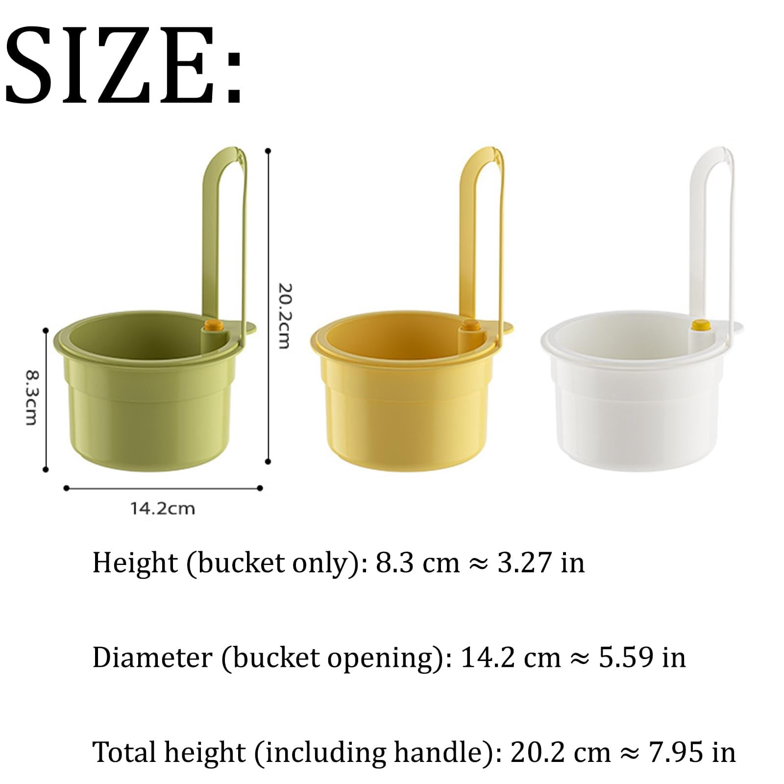 Hot Deal! Removable Strainer Filter Net Hanger Sink Colander, Press ...
